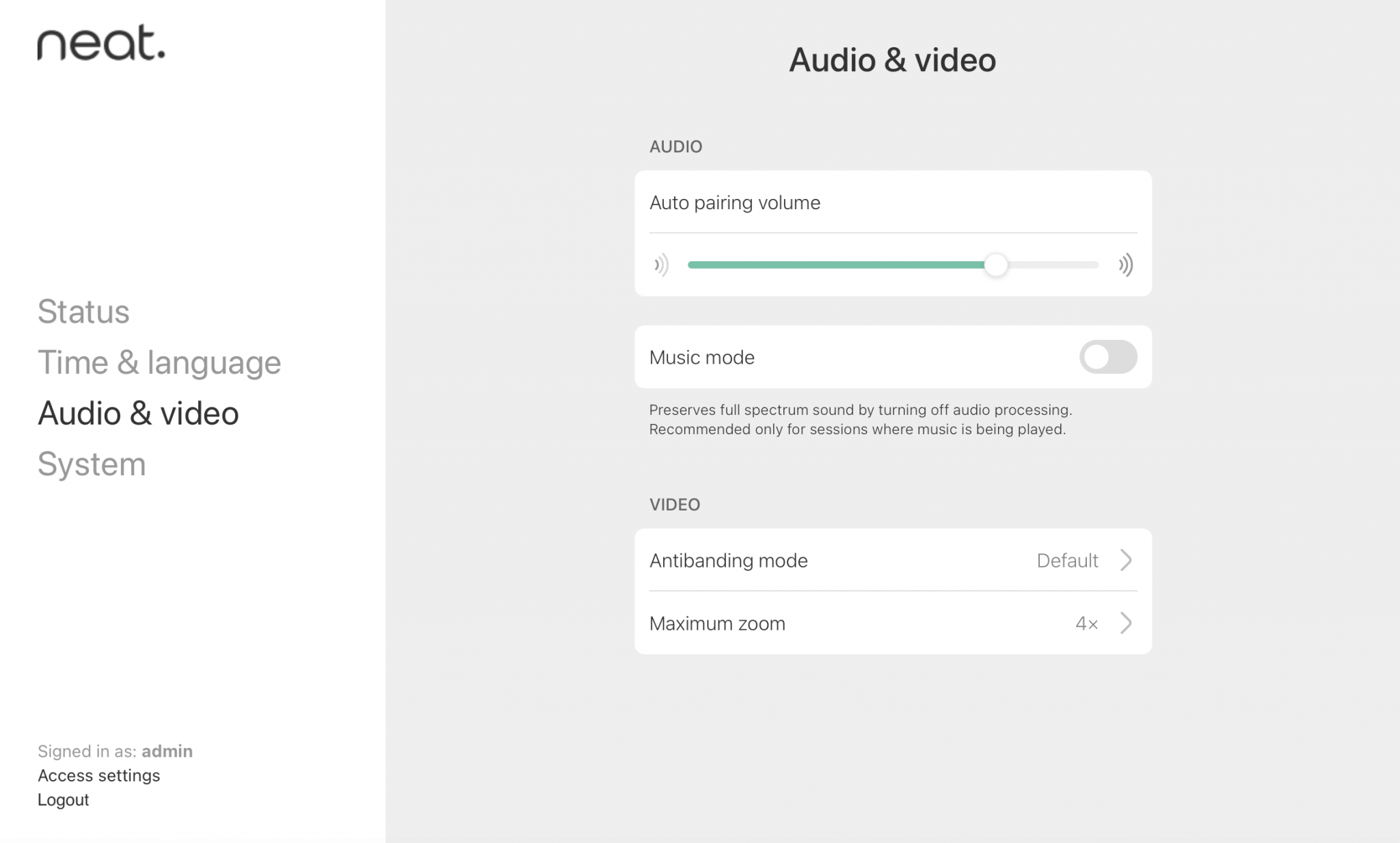 How to Enable Remote Access on Neat Devices - Neat Support