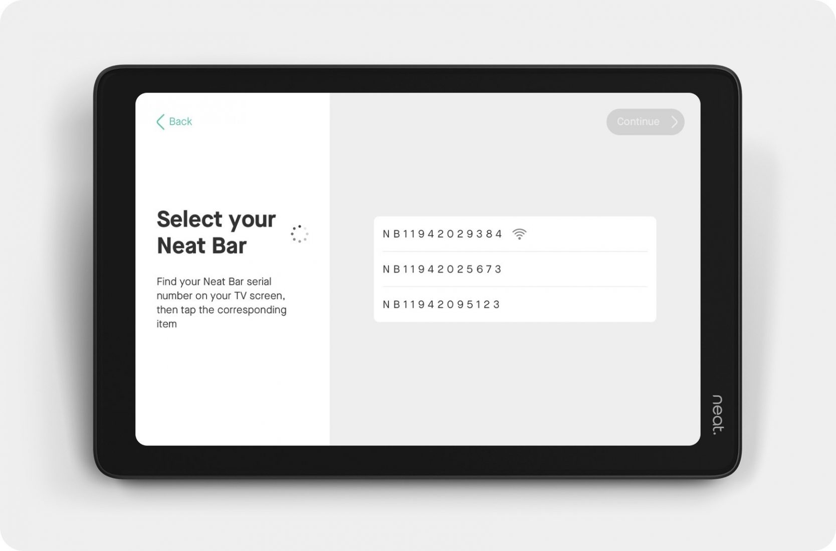 How to Set Up Neat Bar - Neat Support