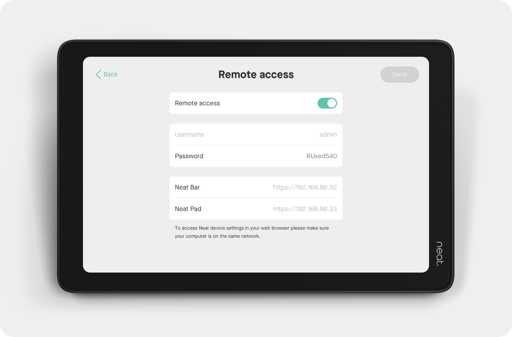 Neat devices: May 2021 Release Notes - Neat Support
