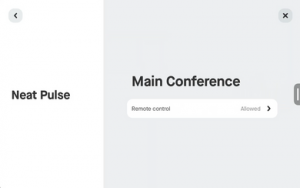 How to Use Remote Control in Neat Pulse - Neat Support