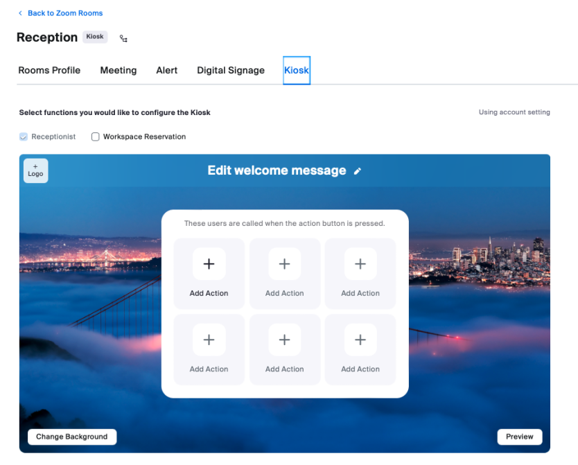 How to set up Zoom Virtual Kiosk/Virtual Receptionist on Neat Frame ...