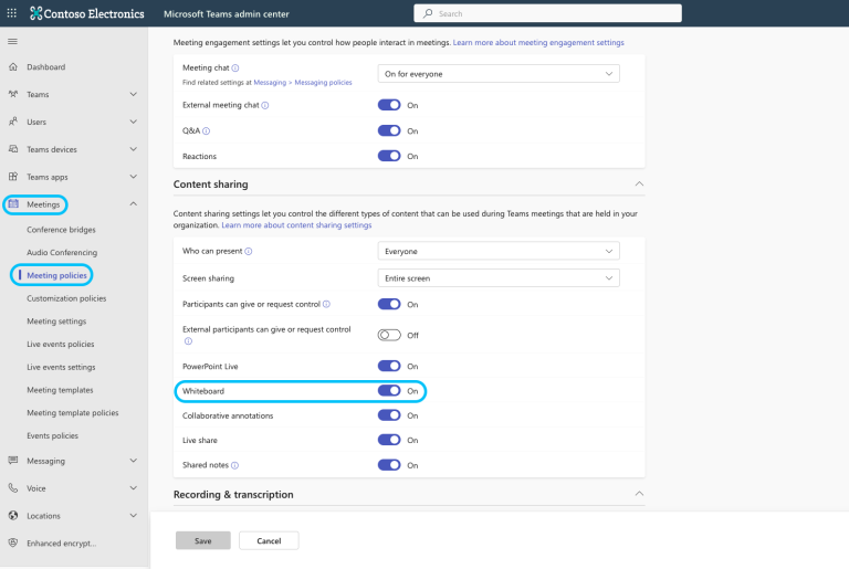 Whiteboarding on Microsoft Teams Rooms for Android devices - Neat Support