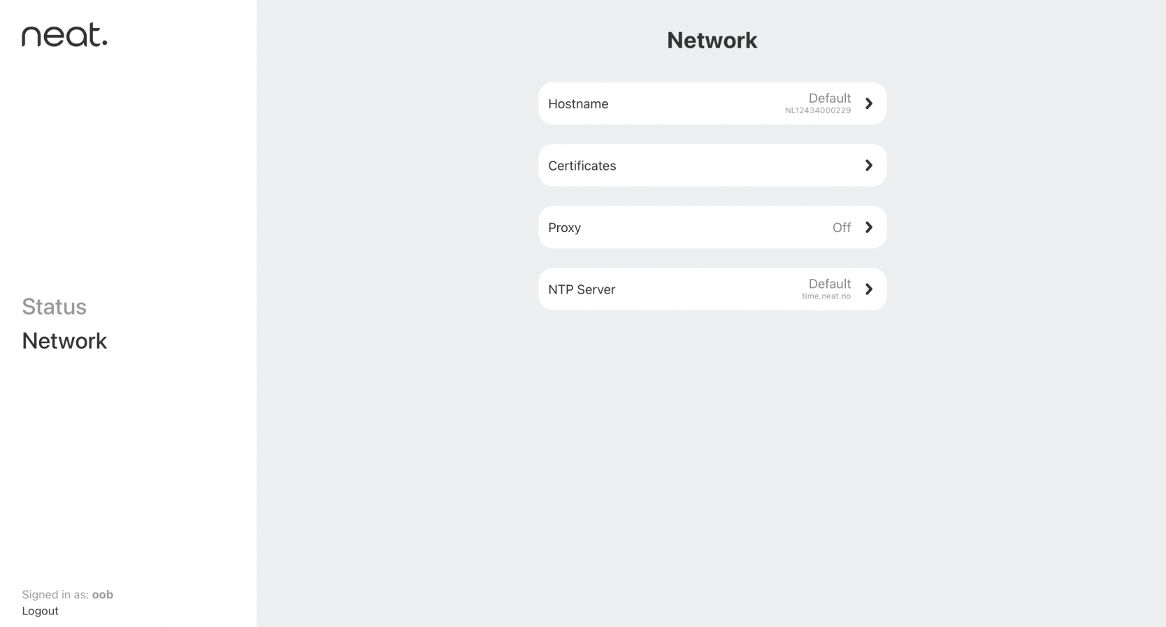 Neat Preview Channel Firmware - Neat Support