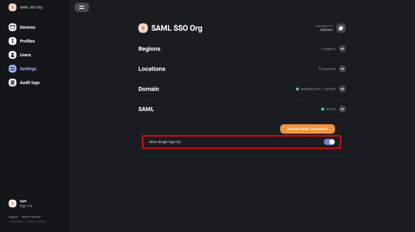 Configuring SAML SSO for Neat Pulse - Neat Support